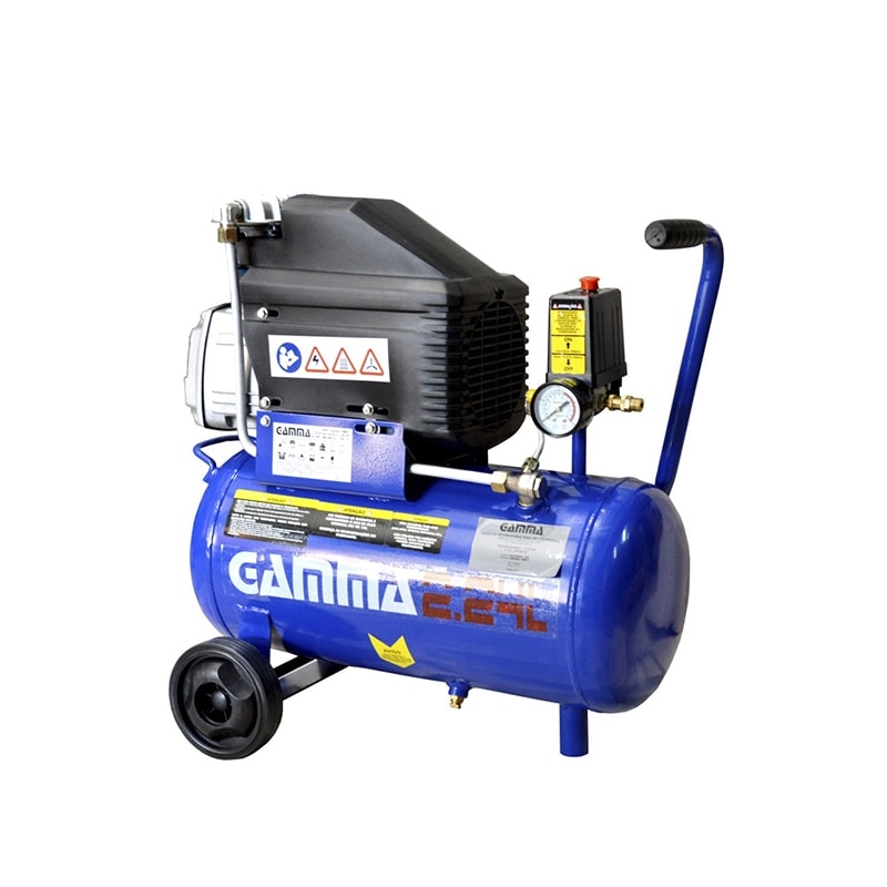 Compressor de Ar 2 HP 24 Litros com Kit 220v Gamma - Ultra Maquinas