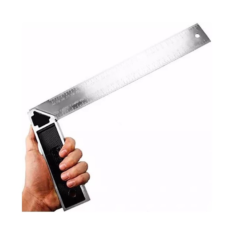 Esquadro de Aço Profissional 12" Stanley Ultra Maquinas