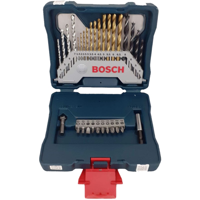 Jogo De Brocas Pontas Bits 30pçs Titânio Bosch Ultra Maquinas