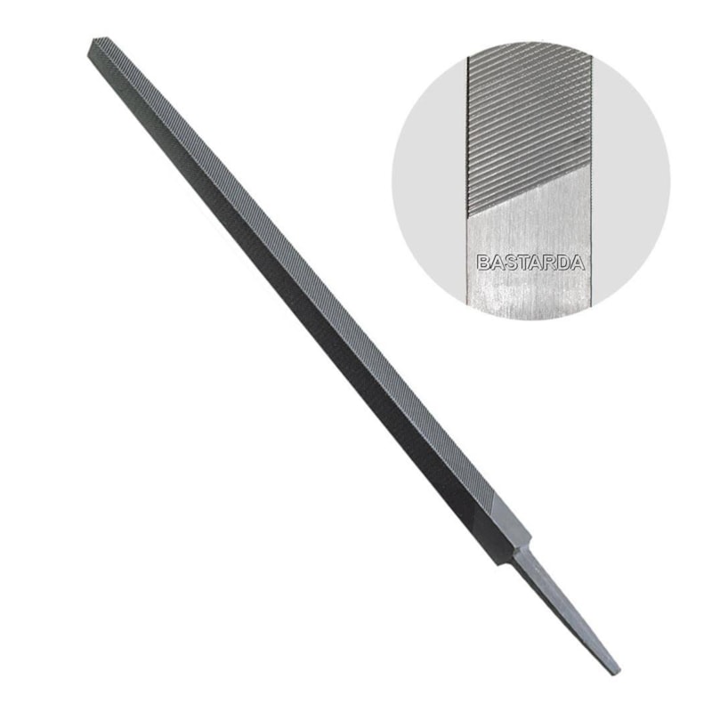 Lima Triangular Bastarda 10" 250mm Starrett Ultra Maquinas