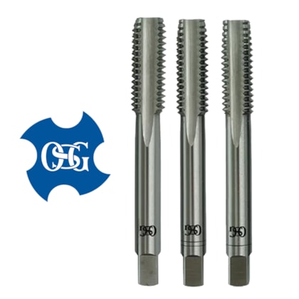 Macho Manual Aço Rápido 5,0x0,80mm 3828 OSG - Ultra Maquinas