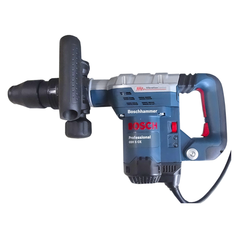 Martelo Demolidor 5,8kg 8,3J 1.150w SDS-Max GSH 5 CE Bosch - Ultra Maquinas