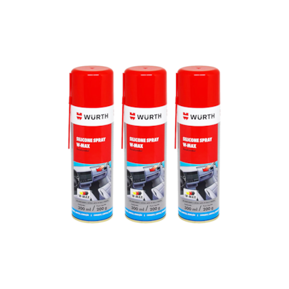 Silicone Lubrificante Spray 300ml/200g W-MAX Ultra Máquinas