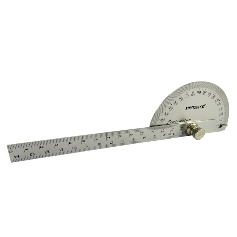Transferidor de Grau tipo Meia Lua 180 Graus 600.090 Kingtools - Ultra ...